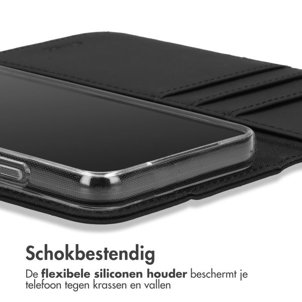 Accezz Wallet Softcase Bookcase voor de Nokia X30 - Zwart ...