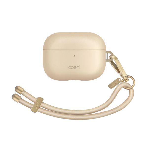 Coehl Haven Case voor de Apple AirPods Pro 2 - Cream | Smartphonehoesjes.nl