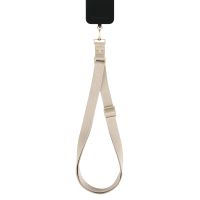 iDeal of Sweden Webbing Phone Strap - Black Gold | Smartphonehoesjes.nl