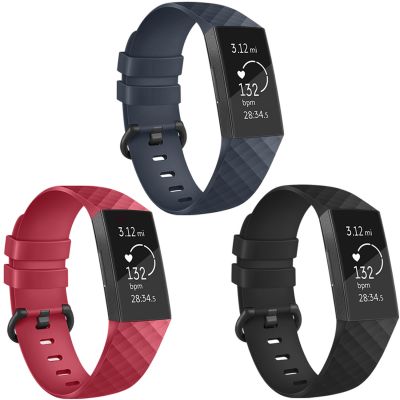 imoshion Siliconen bandje voor de Fitbit Charge 3 / 4 - Bruin ...